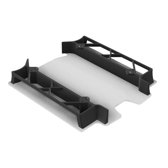 Losi 1/12 NASCAR - Side Rails for WST Floor – WST Racing Products